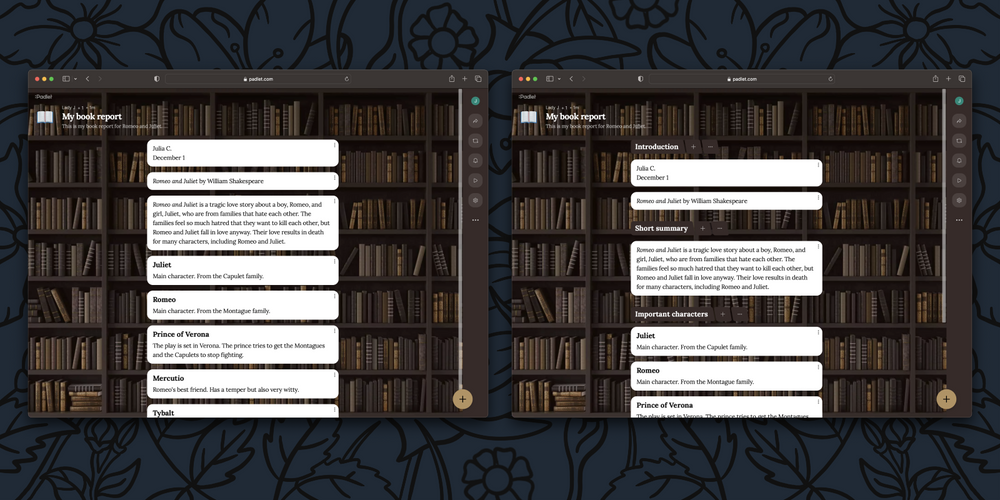 Sections: a new system for organizing posts