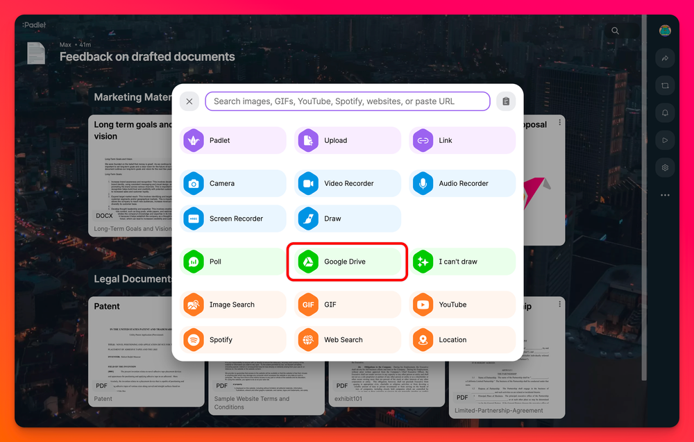 Google Drive integration