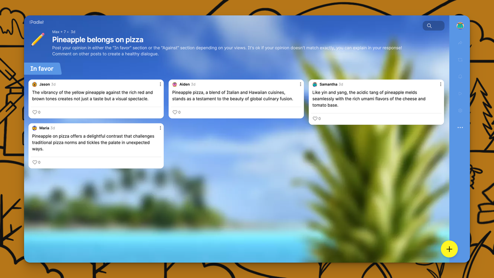 Breakout links and submission request links