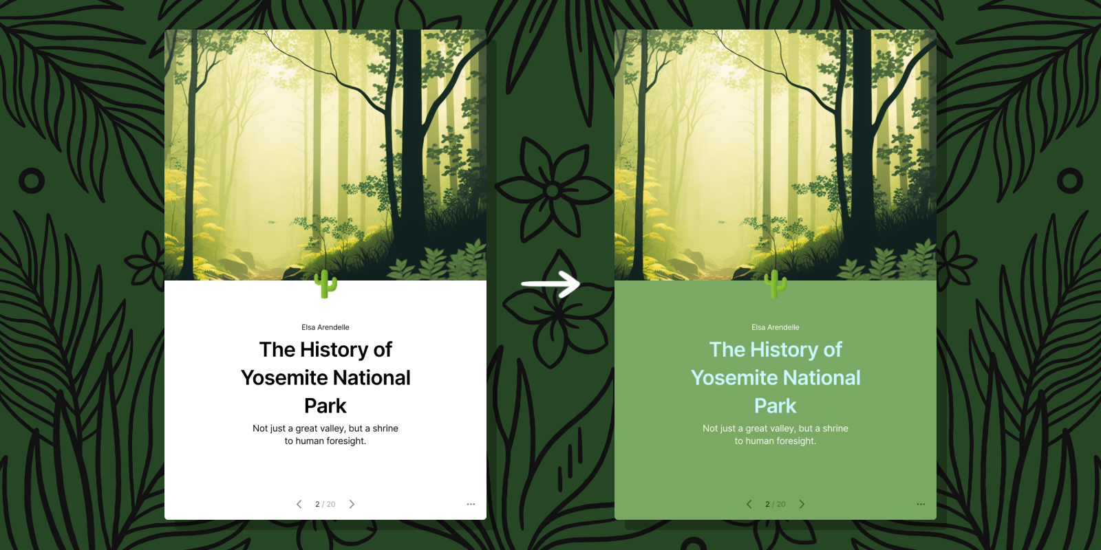 Coloring the padlet experience through custom wallpapers