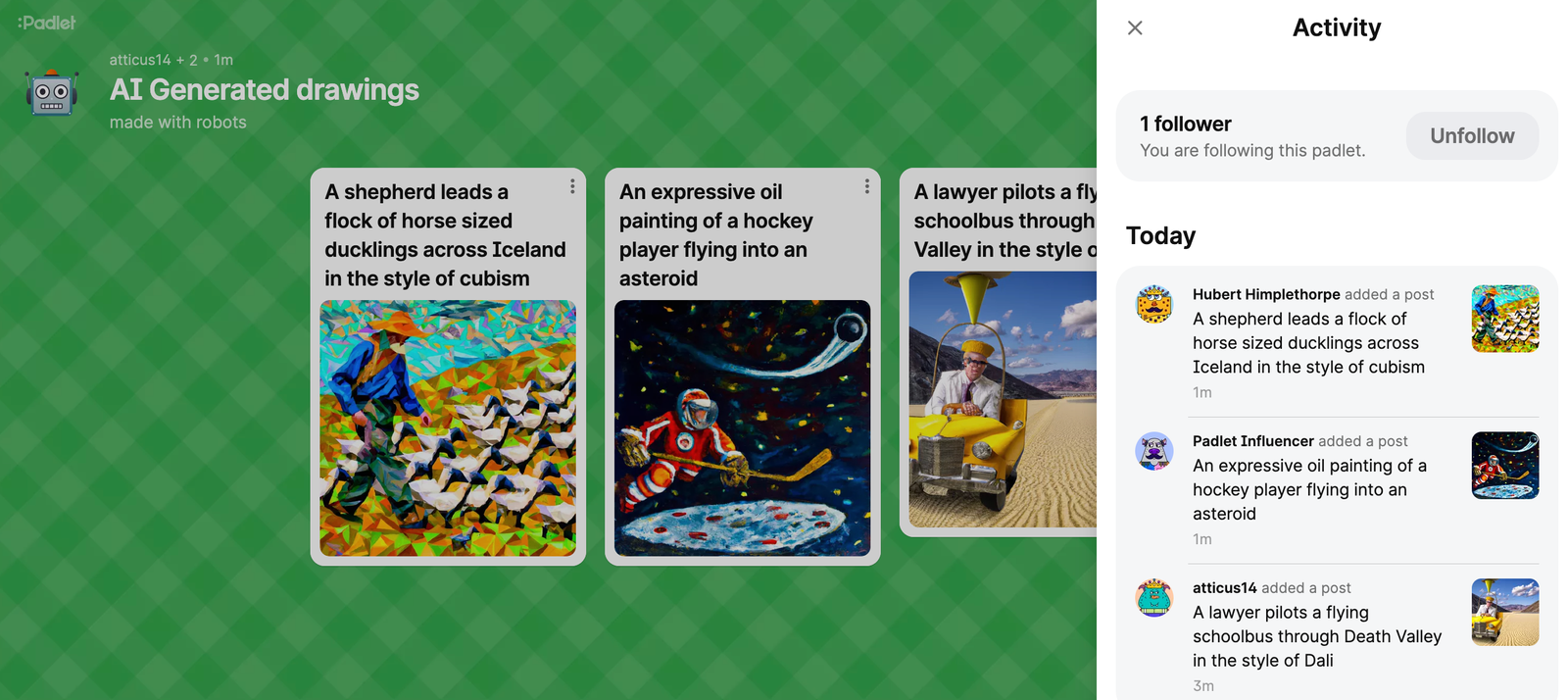 Stay on top of your Padlet activity with email and push notifications