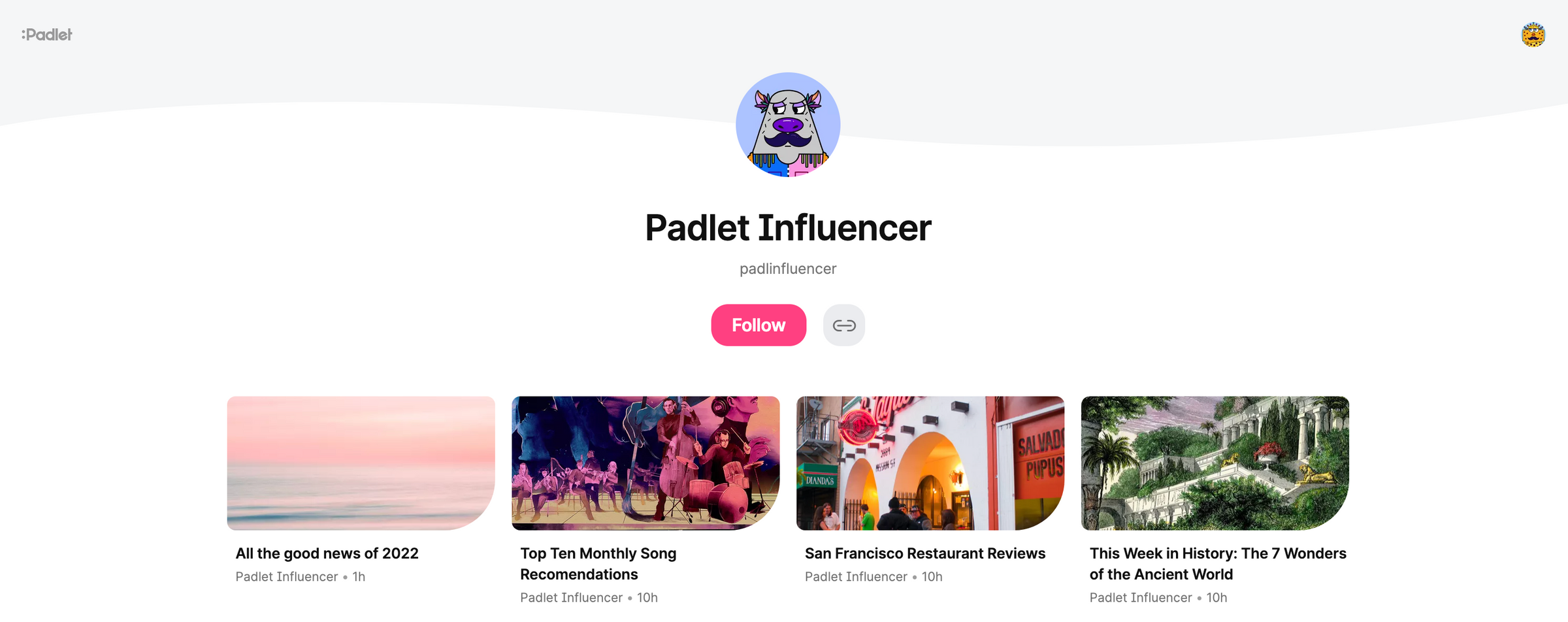 Stay on top of your Padlet activity with email and push notifications