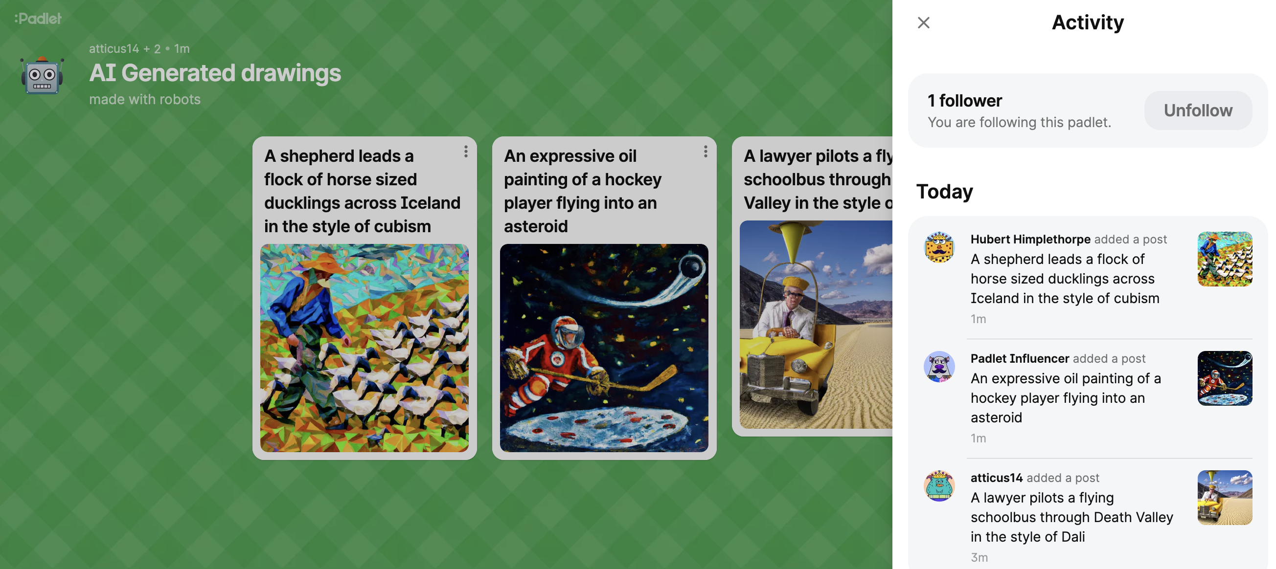 Stay on top of your Padlet activity with email and push notifications