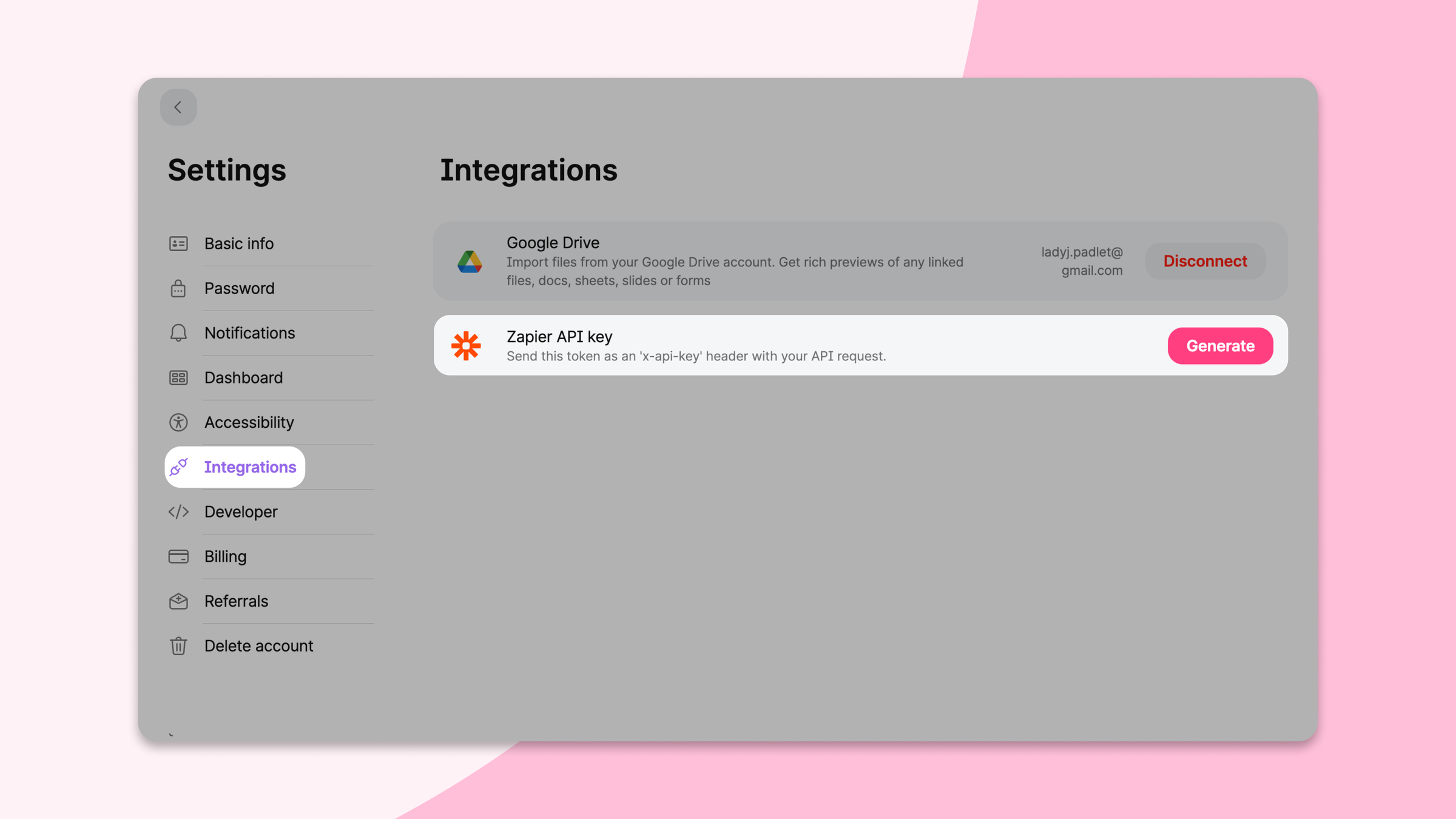 Padlet + Zapier integration